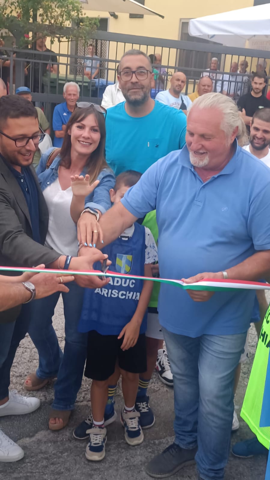 Inaugurata ad Arischia area ludica in Via Amedeo Miconi – Radio L'Aquila 1