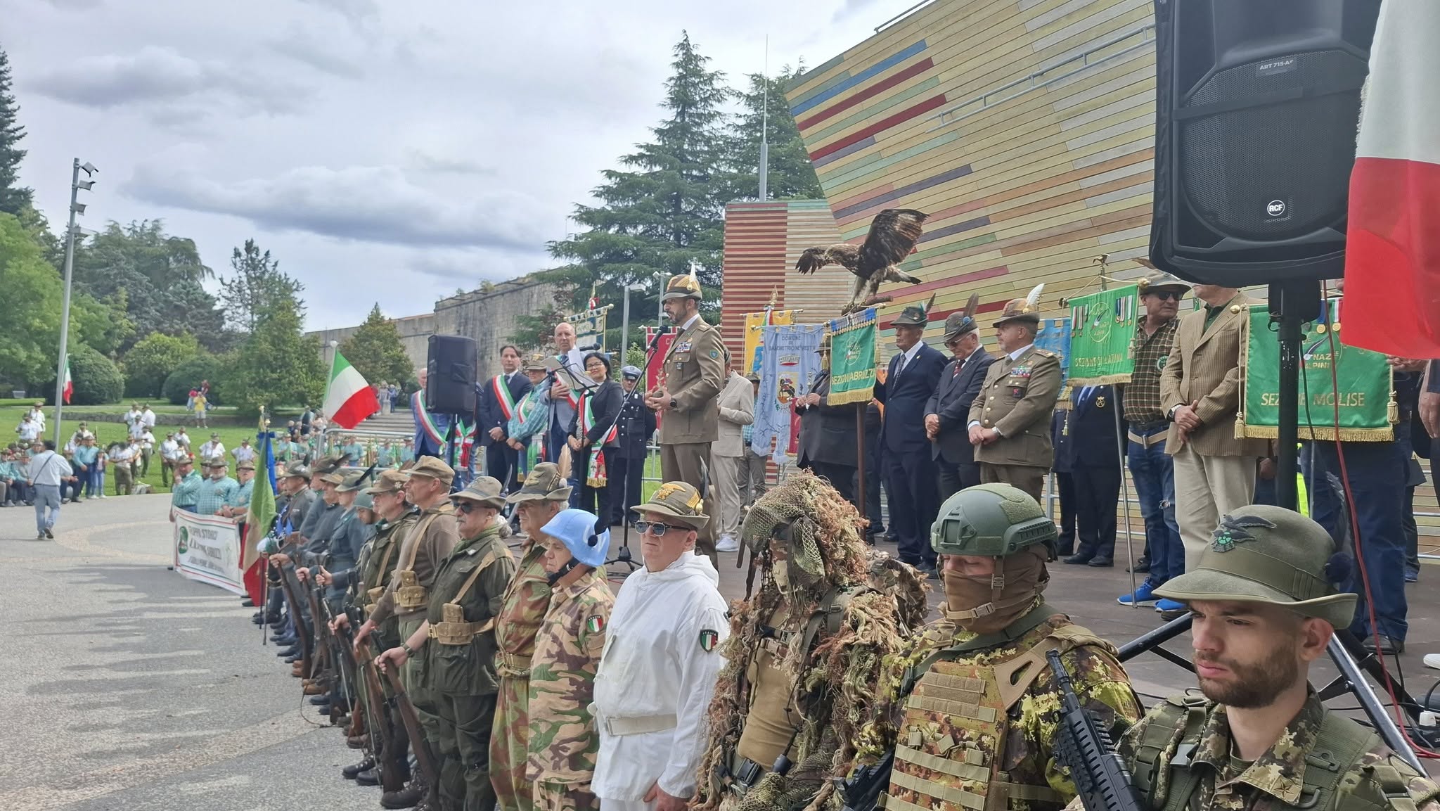 Concluso 8° Raduno “Ricordando il Battaglione Alpini L’Aquila ...